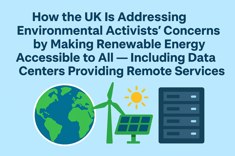 How The UK Is Addressing Environmental Activists’ Concerns By Providing ...